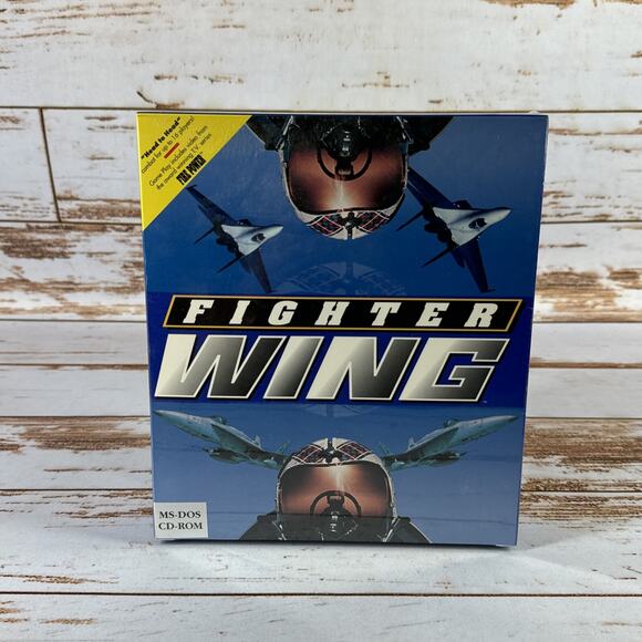 Video Games & Consoles | Fighter Wing Windows Pc Cdrom 1994 Vintage ...